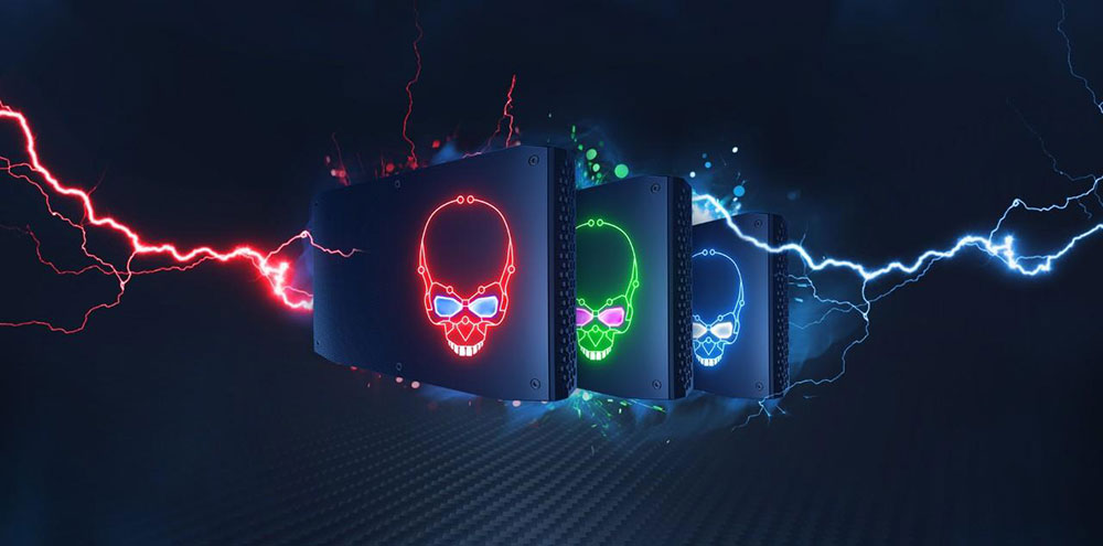 Sistem Desktop PC INTEL NUC BOXNUC8I7HVK, Intel Core i7-8809G pana la 4 ...